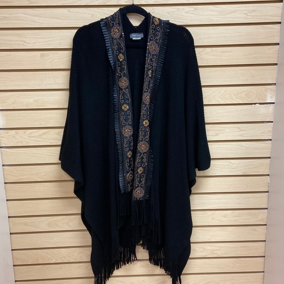 Karton | Sweaters | Karton Puncho Designed In Italy One Size Fits All ...